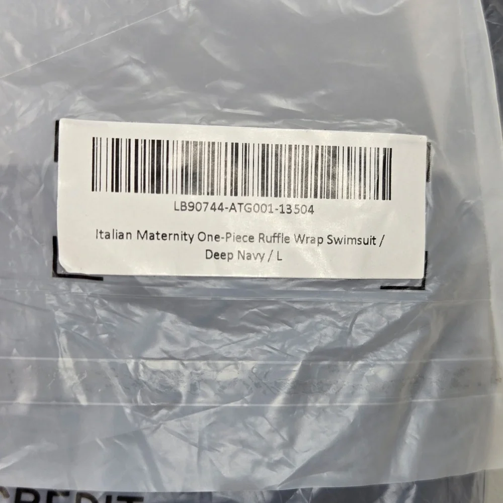 Quince | Swim | Nwt Quince Italian Maternity Onepiece Ruffle Wrap ...